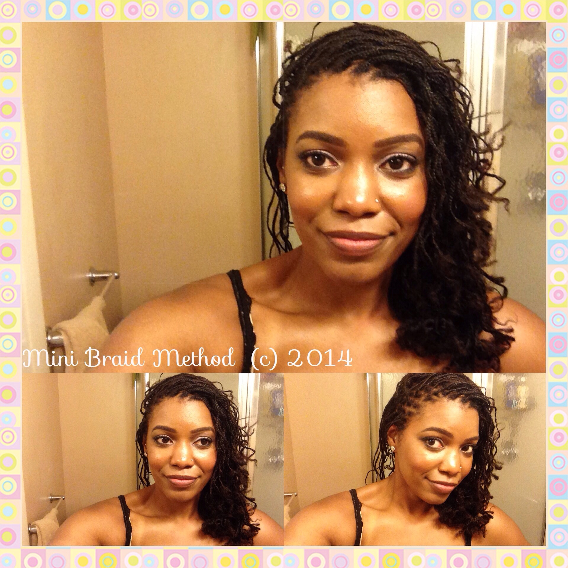 Preview of My Mini Braids- Summer 2014 – The Mini Braid Method