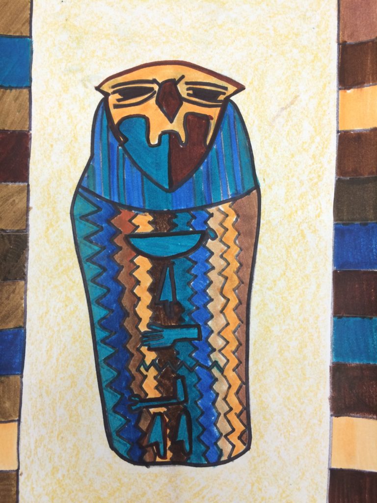 Egyptian Canopic Jars | Mrs. Art Teacher Lady