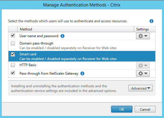 Install smart card reader and insert smart card to log on citrix ...