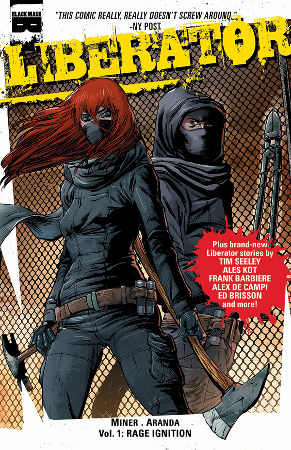 Black Mask To Team Up With Earth Crisis For New “Liberator” Series ...