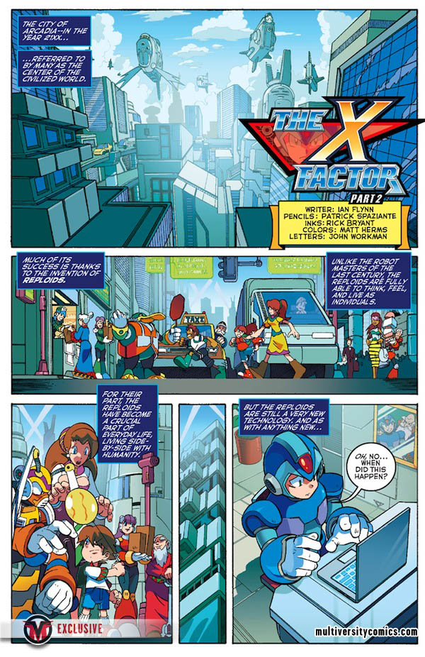 The Road to ‘Dawn of X’ Starts in “Mega Man” #35 [Preview ...