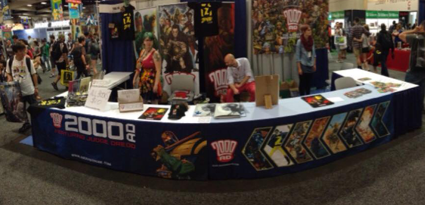 2000 AD Booth After – Multiversity Comics