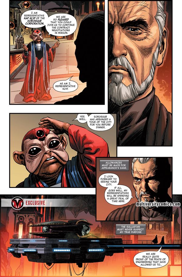 Exclusive Preview: “Star Wars: Age Of The Republic – Count Dooku” #1 ...