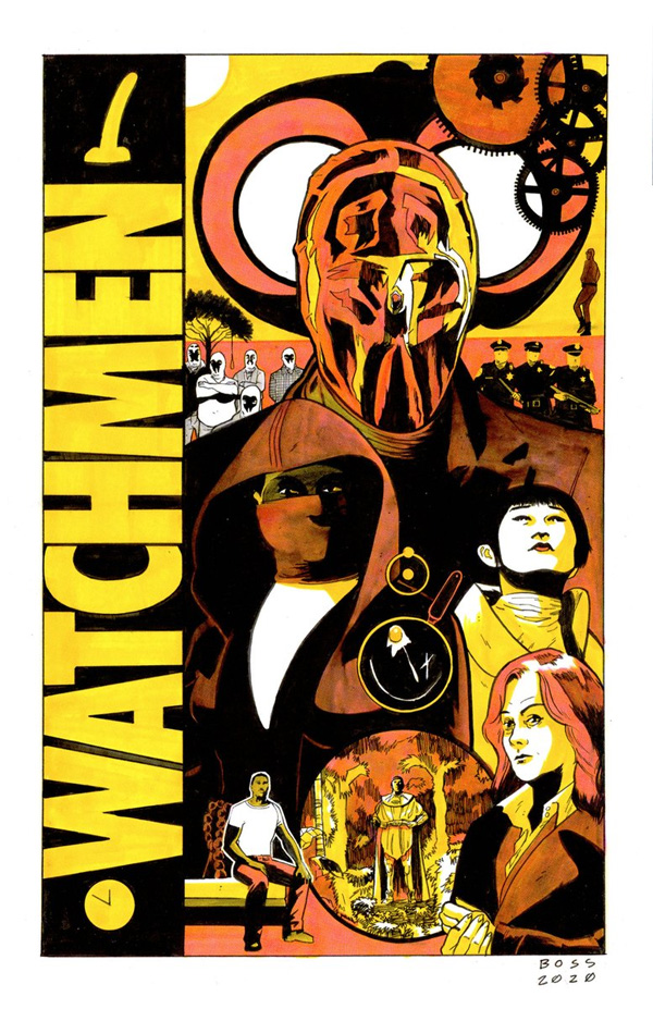 Watchmen by Tyler Boss – Multiversity Comics