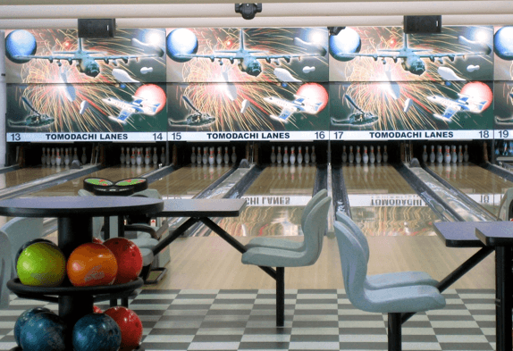 Bowling Center Masking Units