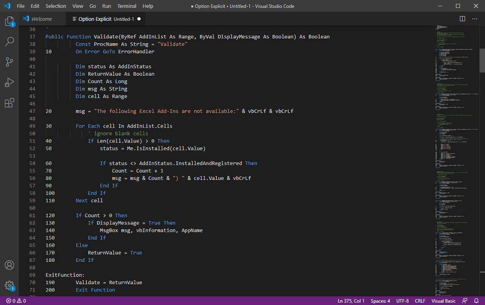 Coding VBA on the Dark Side - My Excel Genius