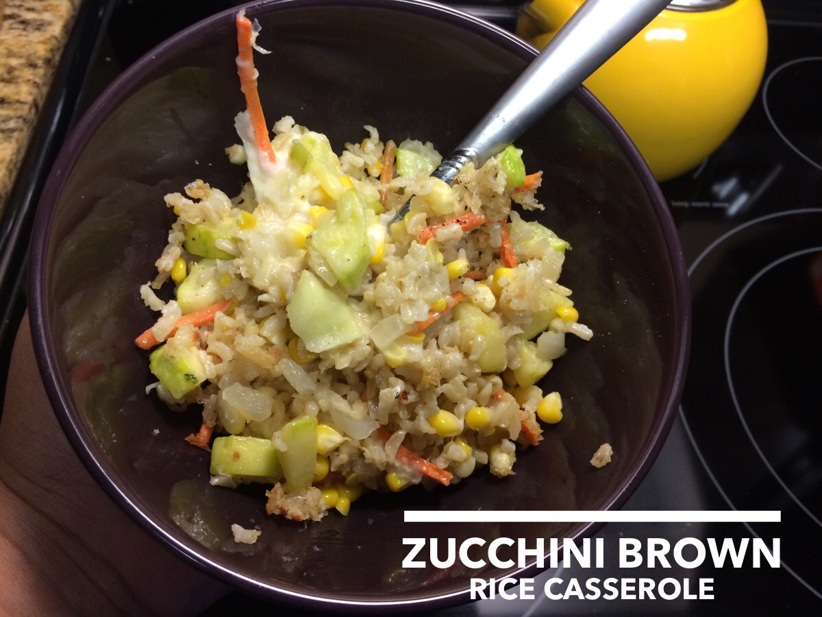 Zucchini Brown Rice Casserole - My Kitchen Is Open