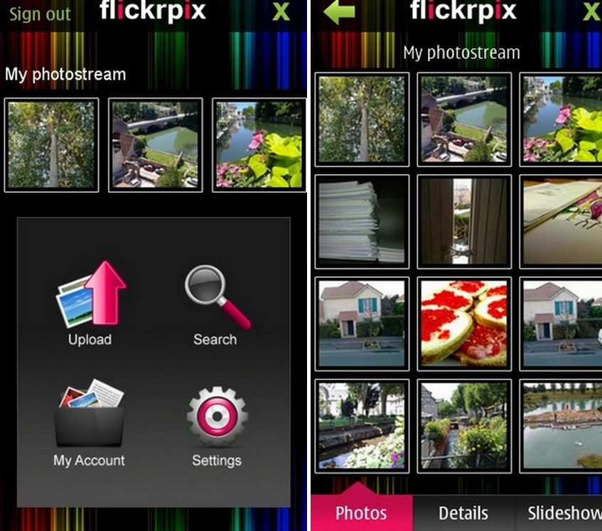 Flickr Apps at Ovi Store! FlickrPix Free for Symbian, QuickFlickr for ...