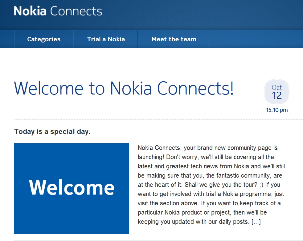 Goodbye WOMWorld/Nokia – Hello NokiaConnects! @Nokia_Connects # ...