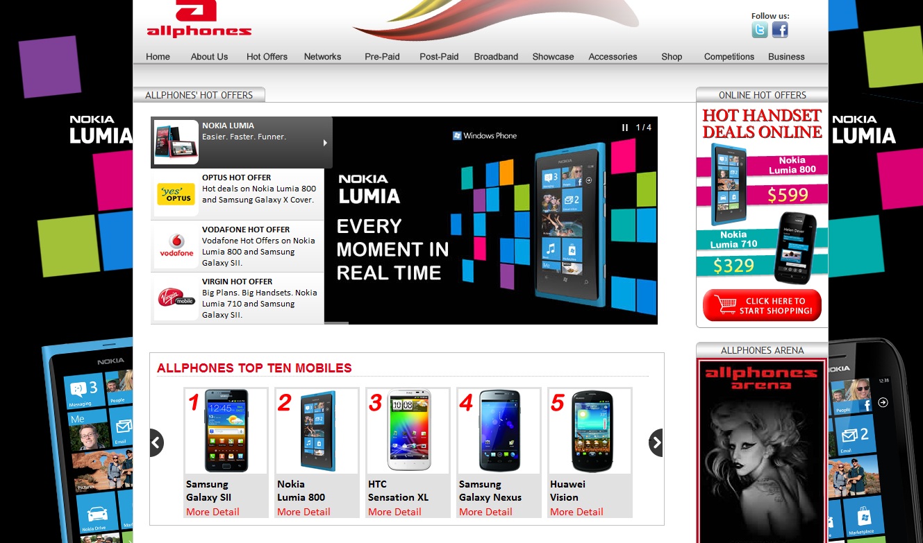 Nokia Lumia 800, 710 and Nokia N9 in best seller’s list for AllPhones ...