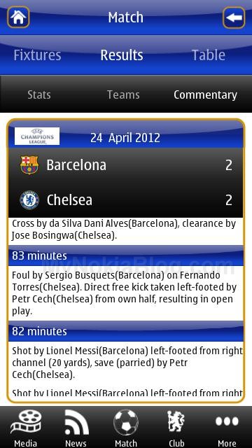 SymbianApps: Chelsea FC Nokia app ahead of UEFA Champions League Final ...