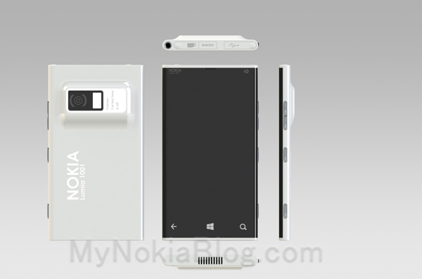My Dream Nokia #54: Stunning 41MP Nokia Lumia 1001 PureView Concept ...