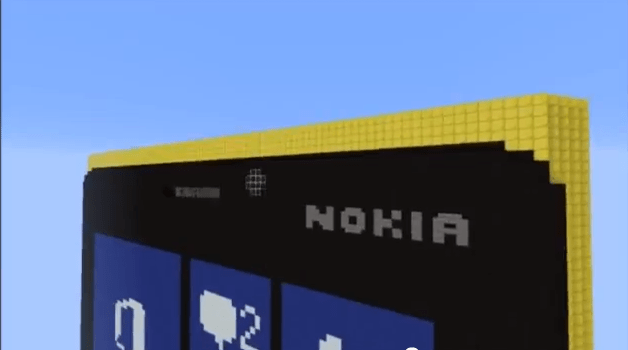 Video: Lumia 920 Painstakingly Made in Minecraft : My Nokia Blog - 200
