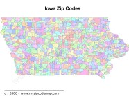 Iowa Zip Code Map Map Worksheets