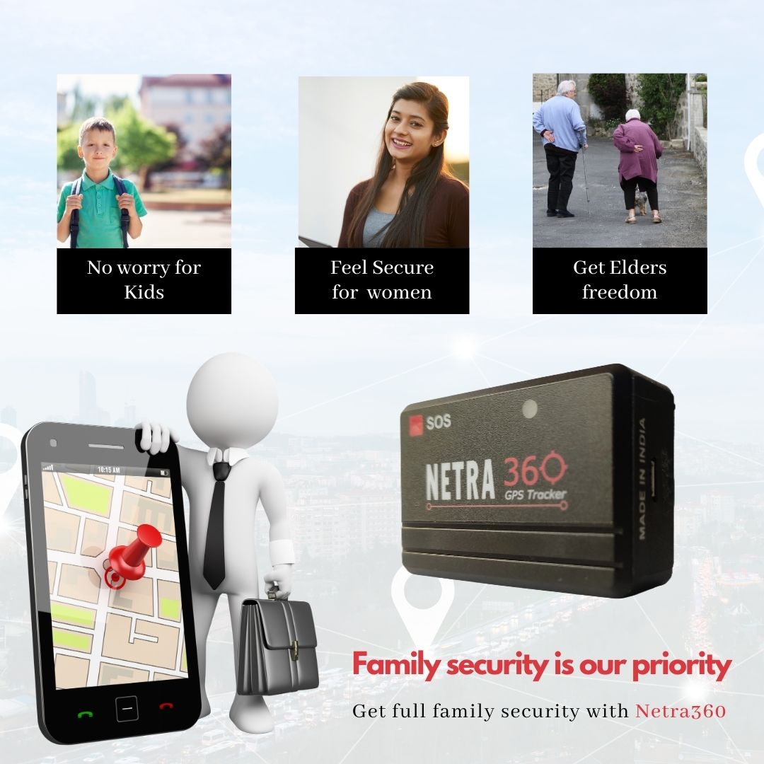 Personal Tracker - Mini | Portable GPS Tracker :Netra360