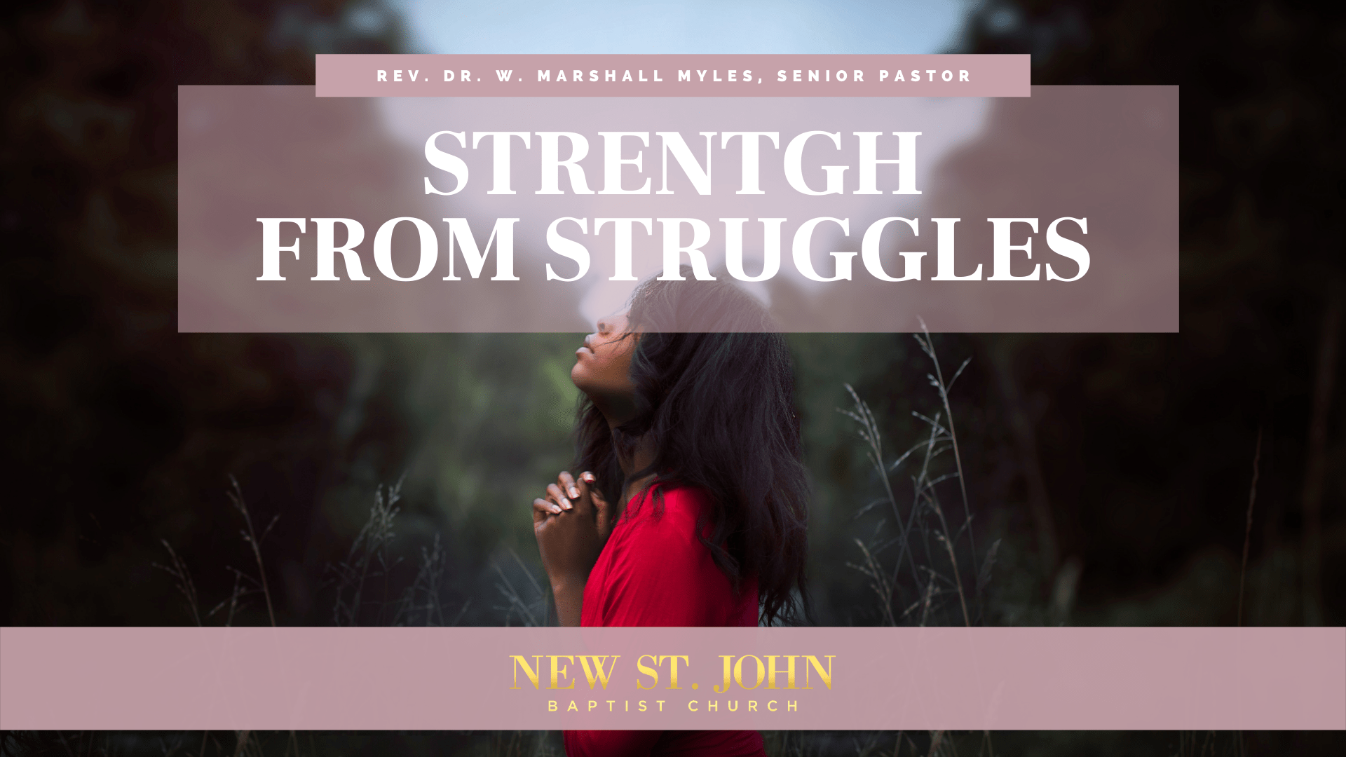Strength From Struggles - New St. John Baptist Church