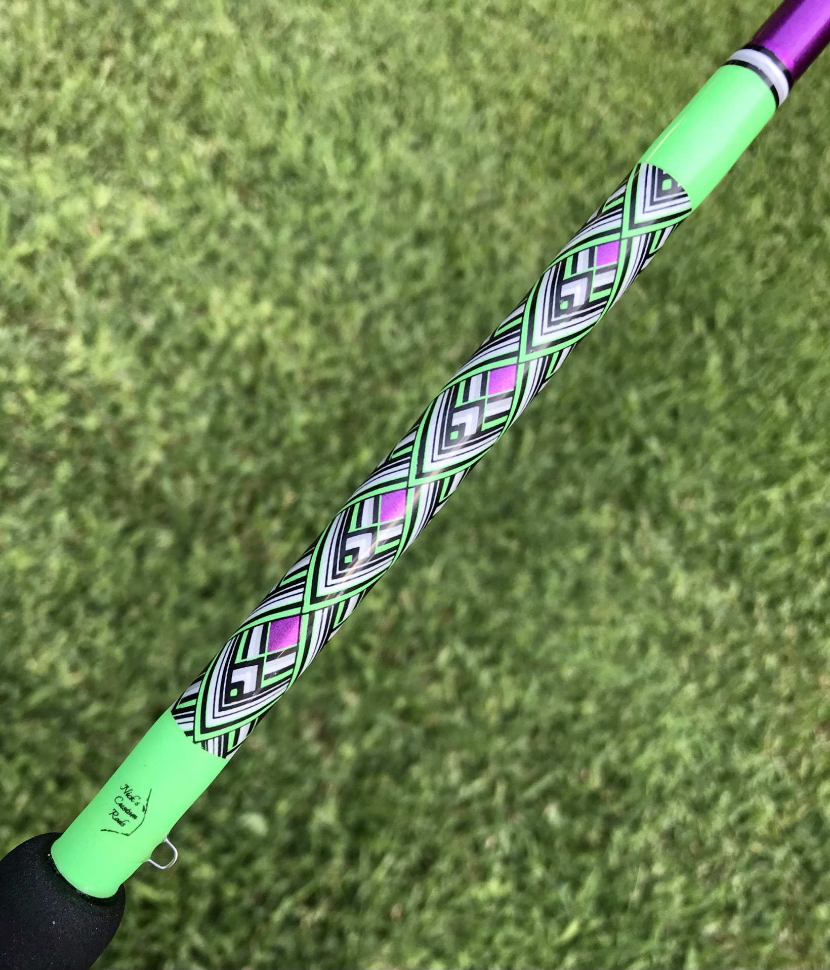 CTS Air EA708 (Amethyst) (Shippable) - Nicks Custom Rods