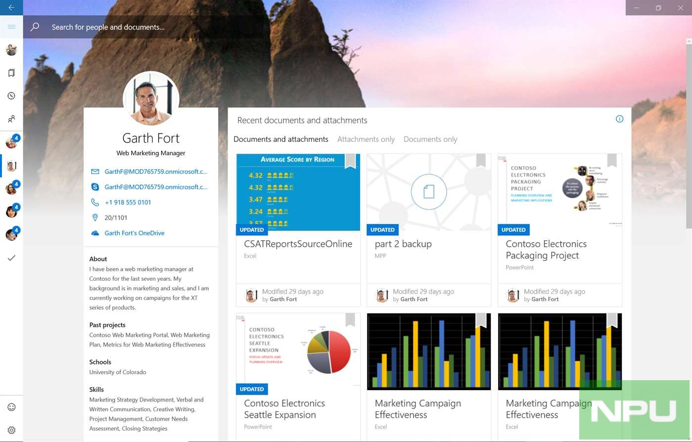 Office Delve app now comes to Windows 10 Mobile devices