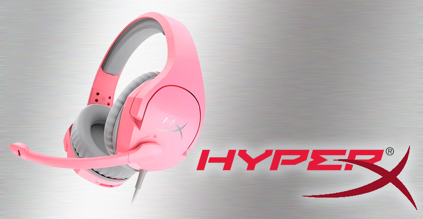 HyperX – Headsets Cloud Stinger Agora na Cor Rosa ⋆ Nós Nerds