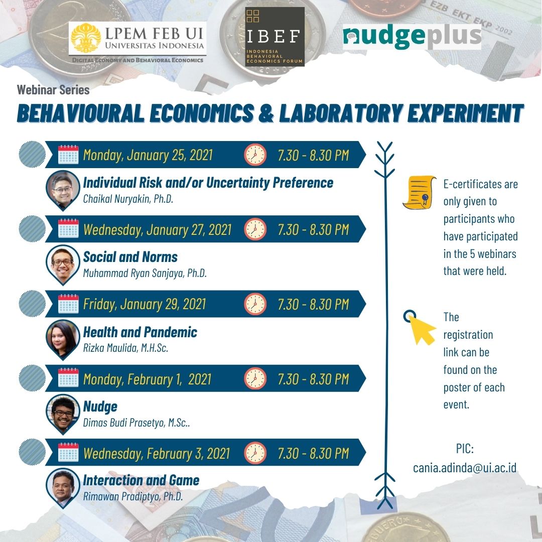 Behavioural Economics & Laboratory Experiment Webinar Series ...