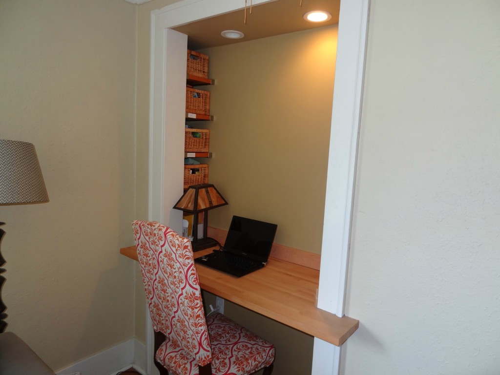 Easy closet-to-office makeover for small spaces • Offbeat Home & Life