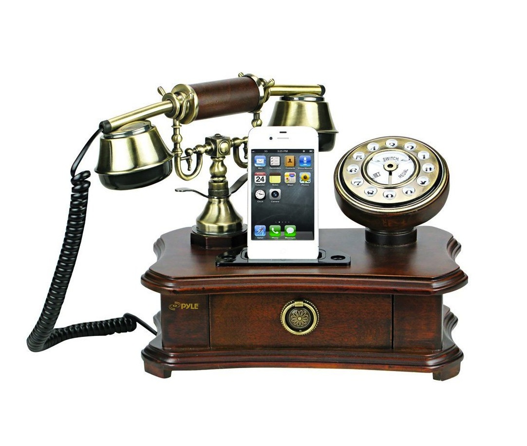 Turn your iPhone into a working retro telephone • Offbeat Home & Life