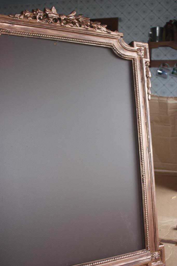 How to DIY a fancy chalkboard frame on Offbeat Wed (formerly Offbeat Bride)