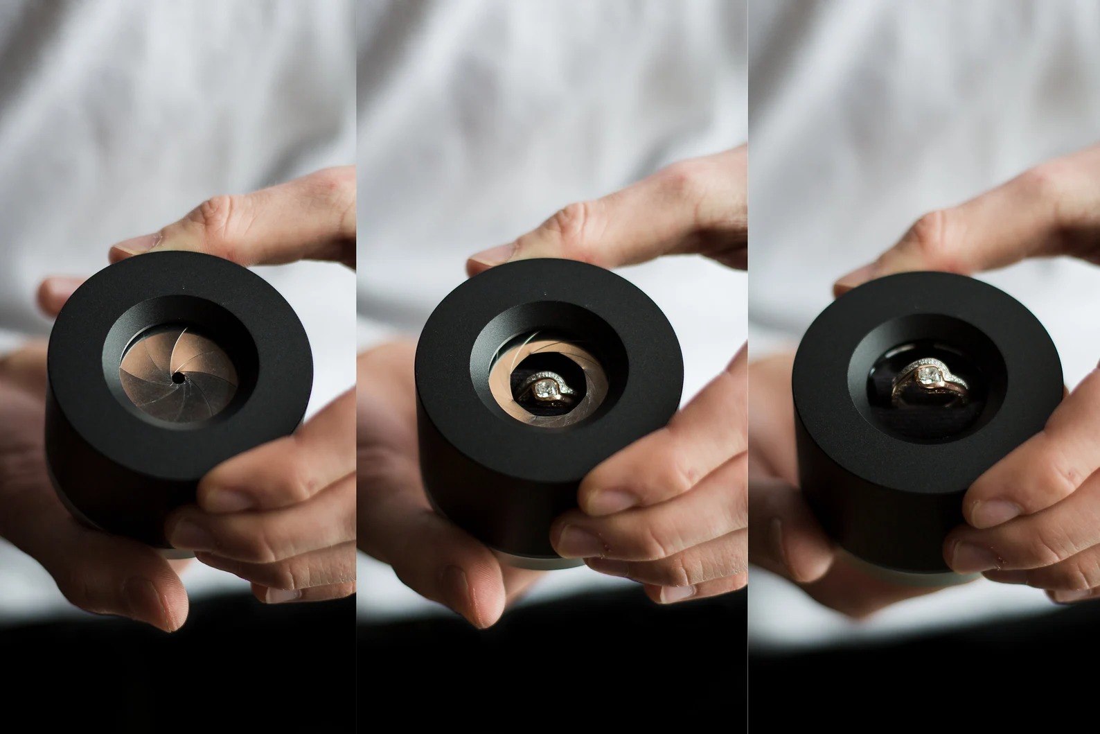 The Eclipse mechanical ring box • Offbeat Wed (formerly Offbeat Bride)