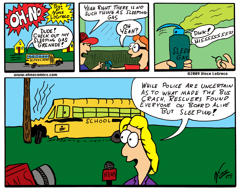 Sleeping Gas – Oh No Comics