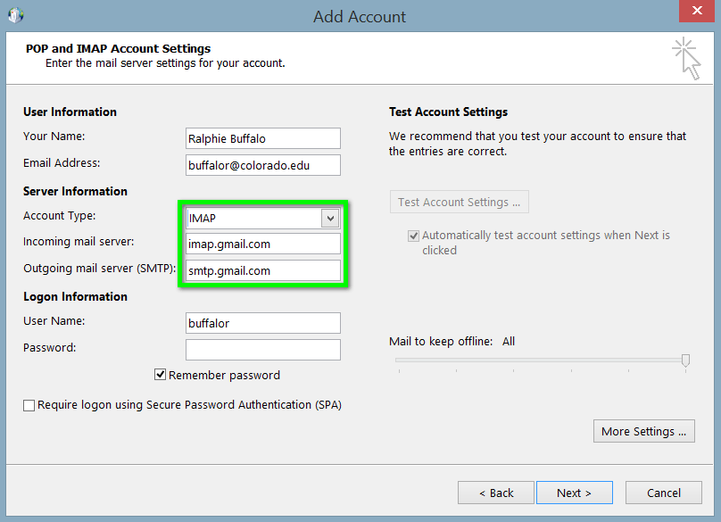 Configurar Gmail No Outlook 2016 Imap configurar-gmail-no-outlook-2016-imap