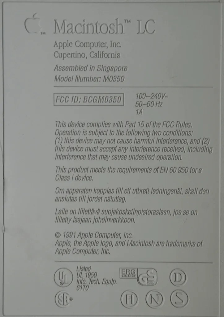 Macintosh LC - Old Crap Vintage Computing