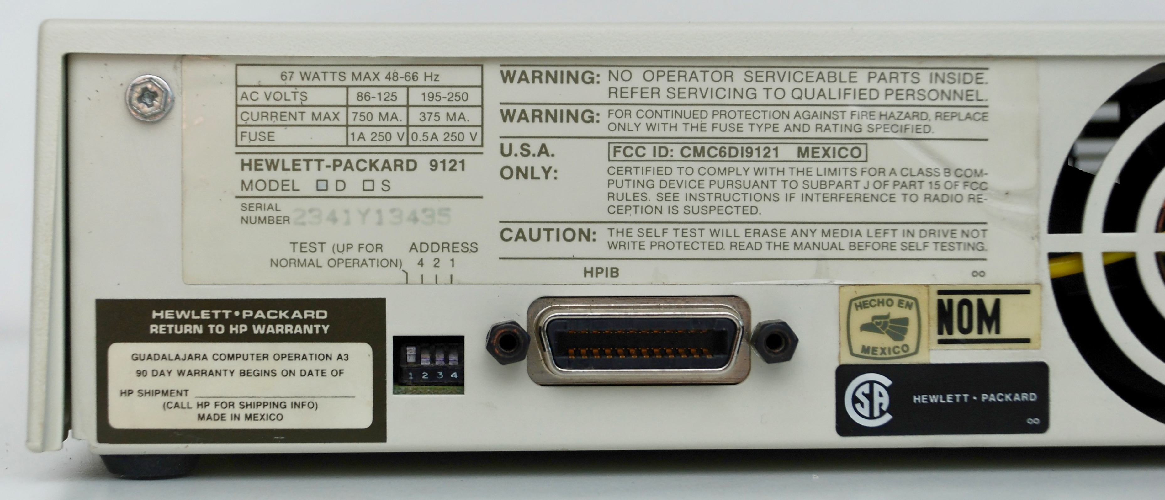 HP 9121 FDD - Old Crap Vintage Computing