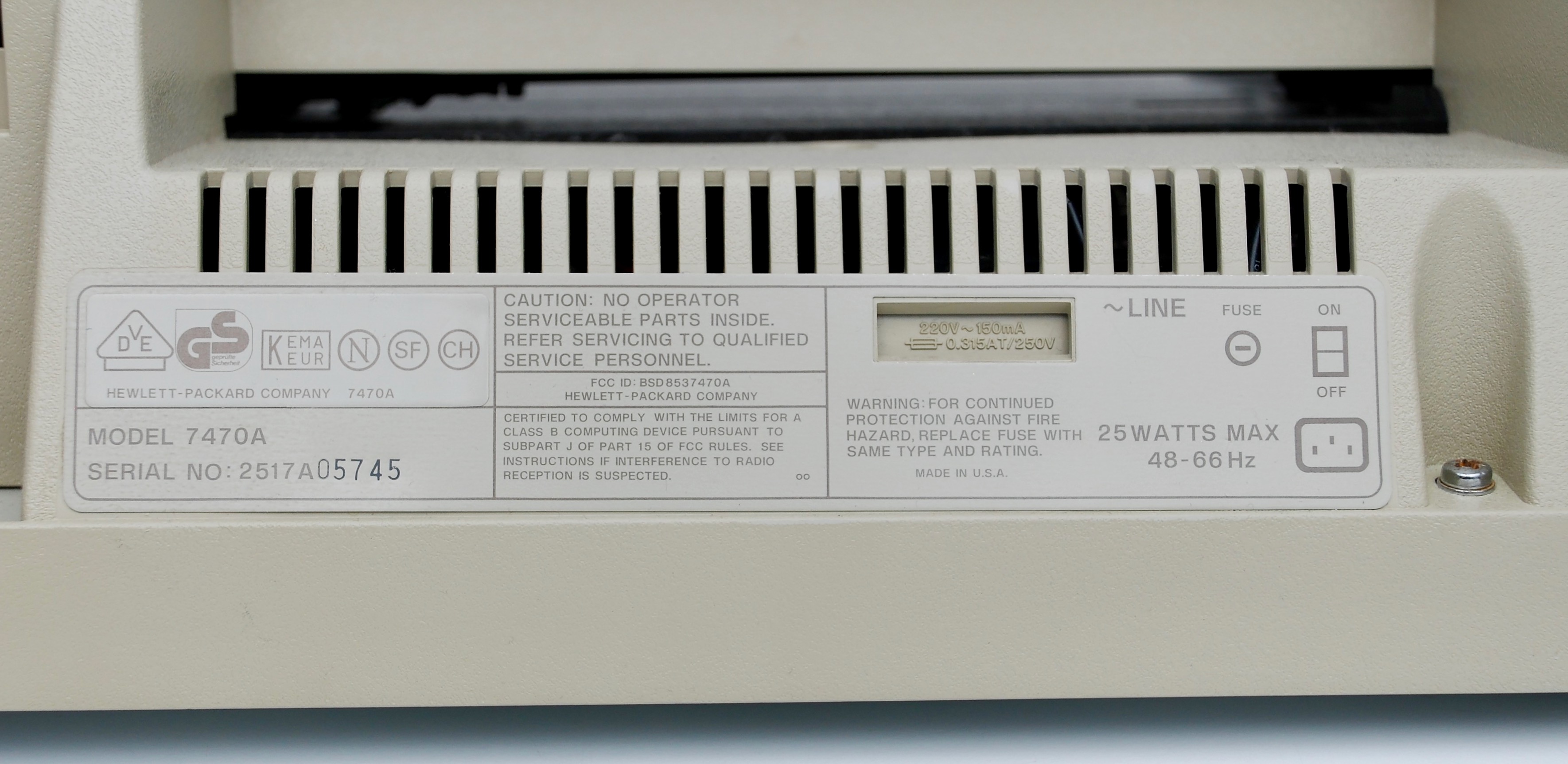 HP 7470A Plotter - Old Crap Vintage Computing