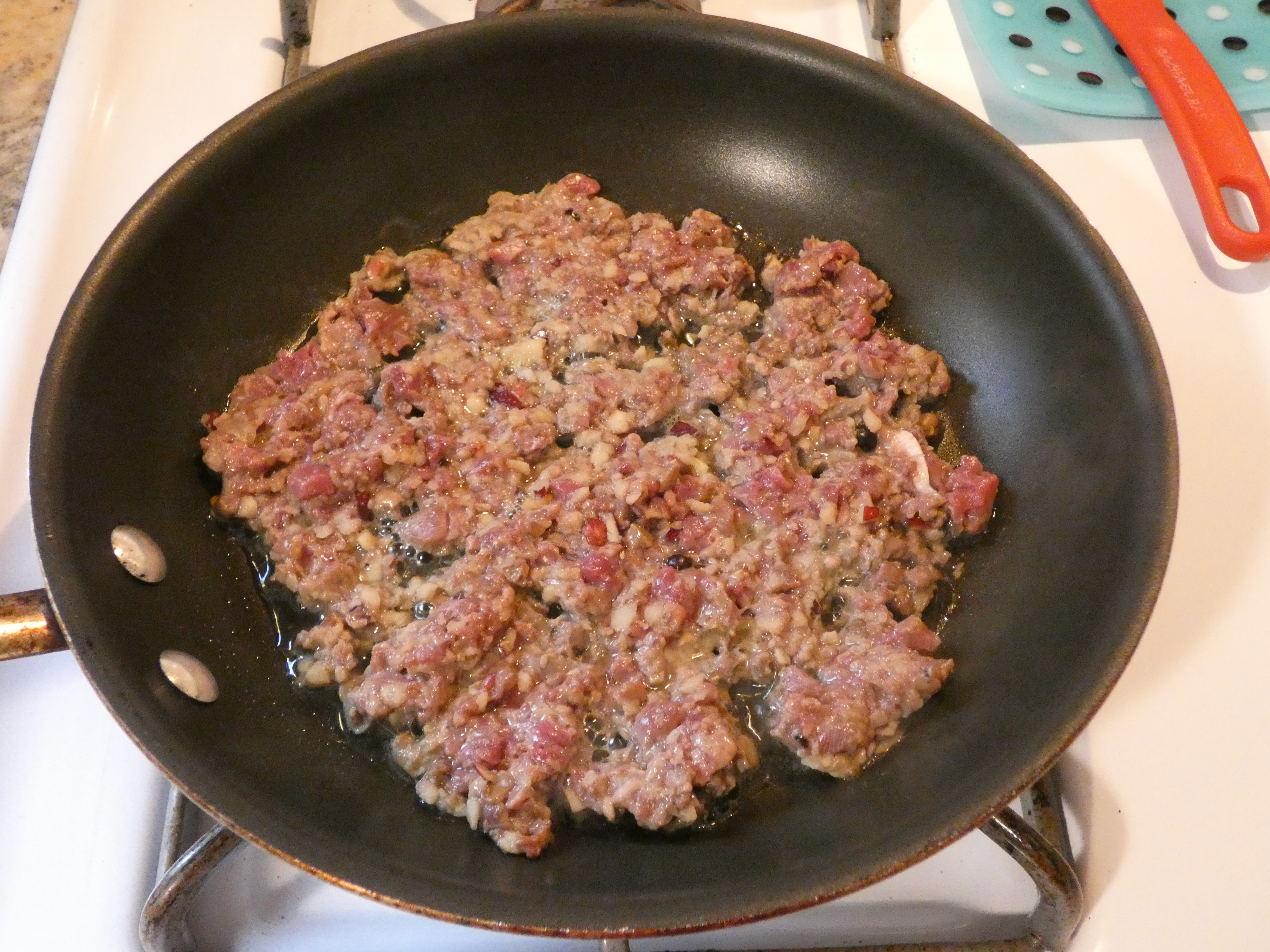 Goose Giblet Ravioli with Dijon Red Wine Sauce | OlverIndulgence