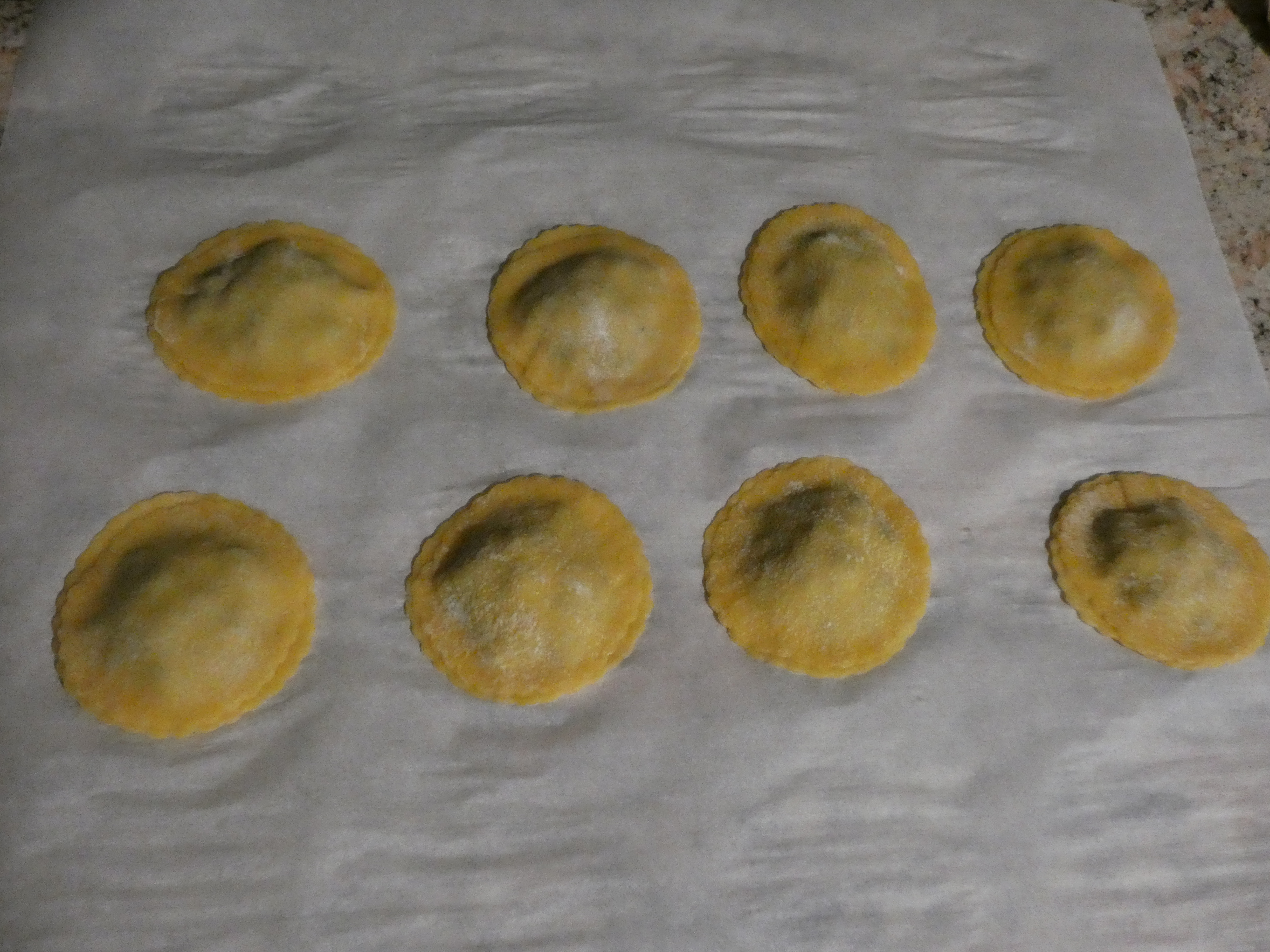 Goose Giblet Ravioli with Dijon Red Wine Sauce | OlverIndulgence