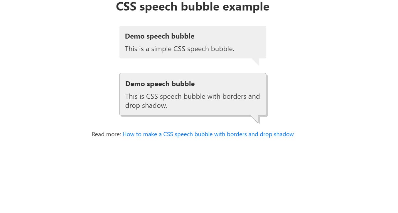 12+ Bootstrap Chat Speech Bubble Examples - OnAirCode