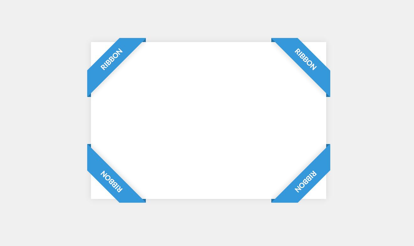17+ Bootstrap Ribbon Design Examples - OnAirCode