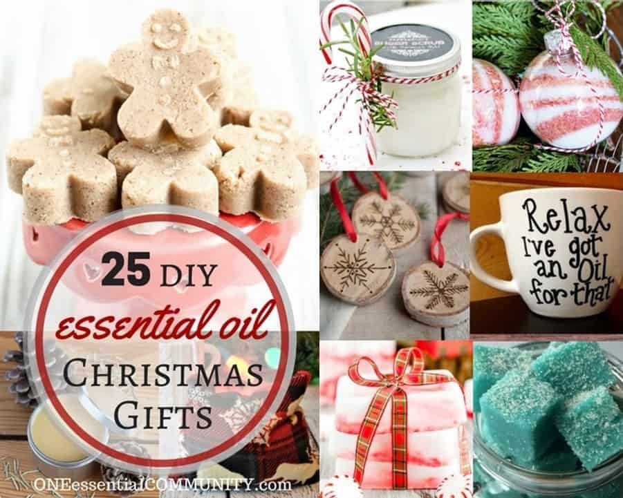 25+ Easy Homemade Essential Oil Gifts for Christmas - One Essential ...