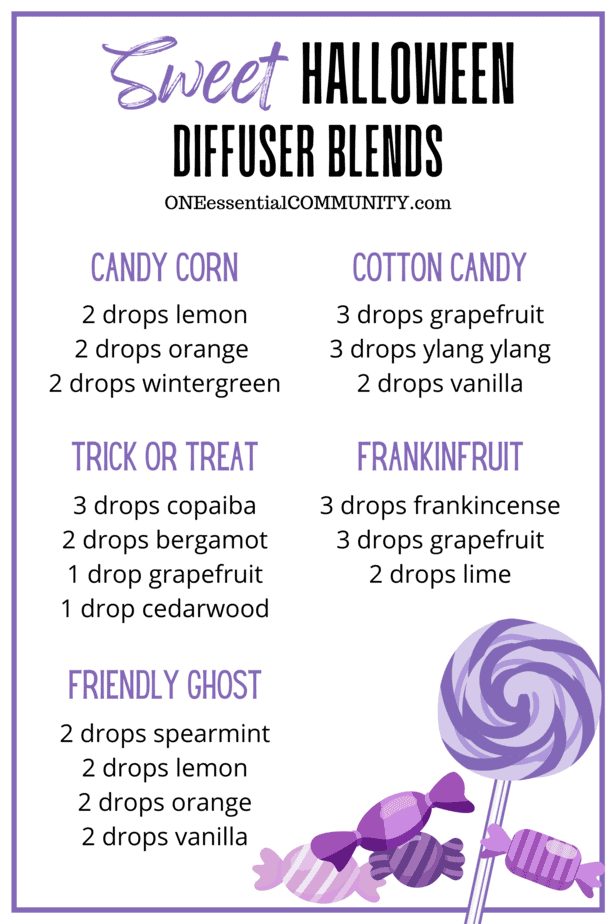 🎃🦇 13 Best Halloween Diffuser Blends {free printable} - One Essential ...