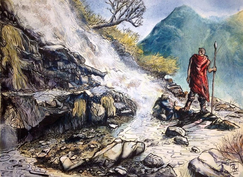 David hides from Saul - Onegraydot