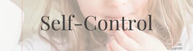 Self-Control | Fruit of the Spirit Prayer Season - One Thing Alone