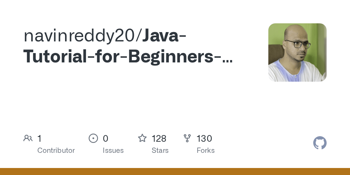 Java 11 Tutorial Github - Java For Learn