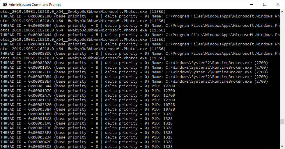 How To Get Process Threads In Windows 10 Cc Source Code Included