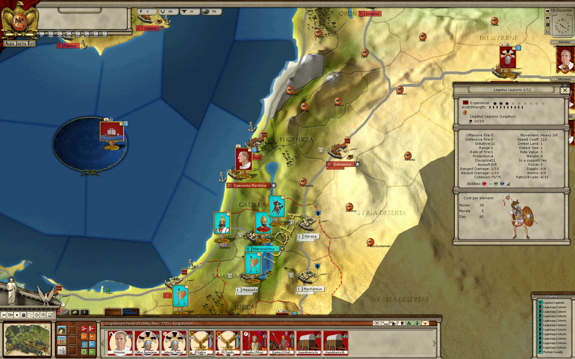 AGEOD Reveals New Roman Strategy Game Alea Jacta Est