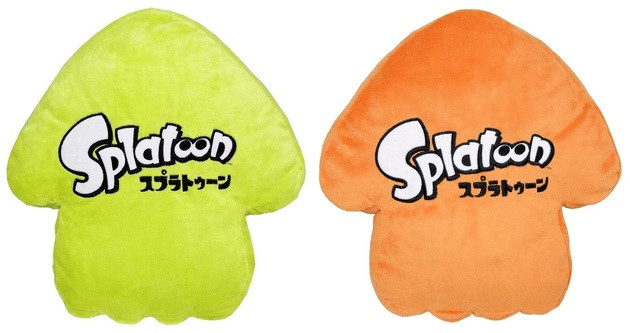 (Japan) Splatoon Pillows Coming this Summer - oprainfall