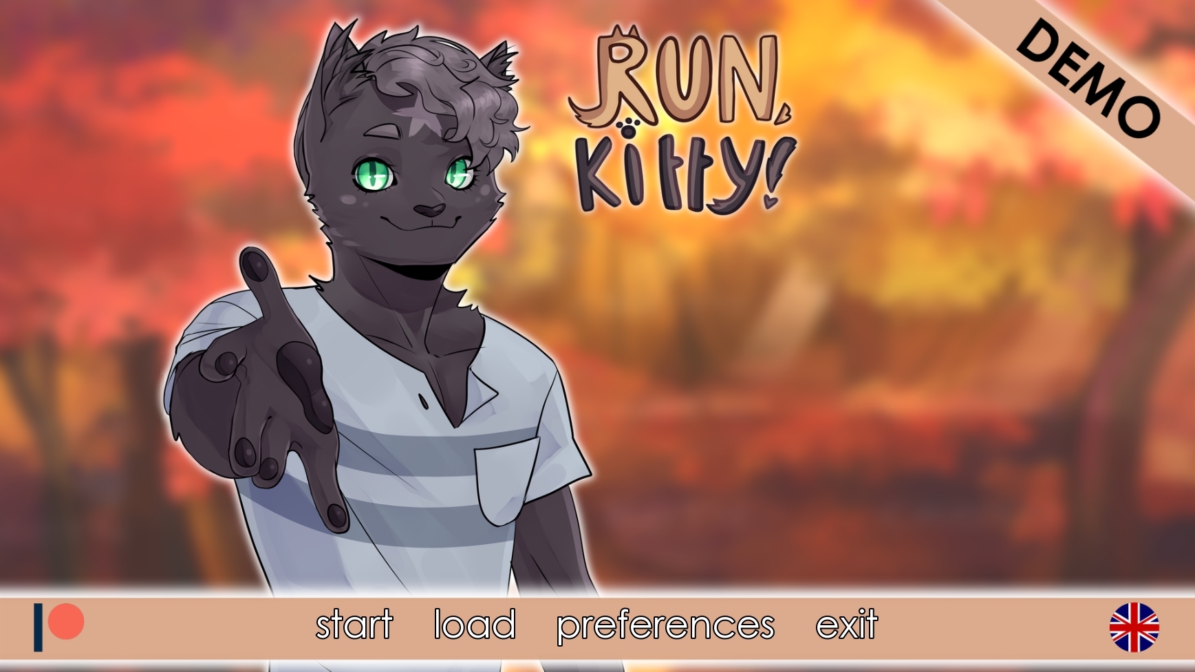 Furry Visual Novel Run Kitty Demo Now Live Oprainfall