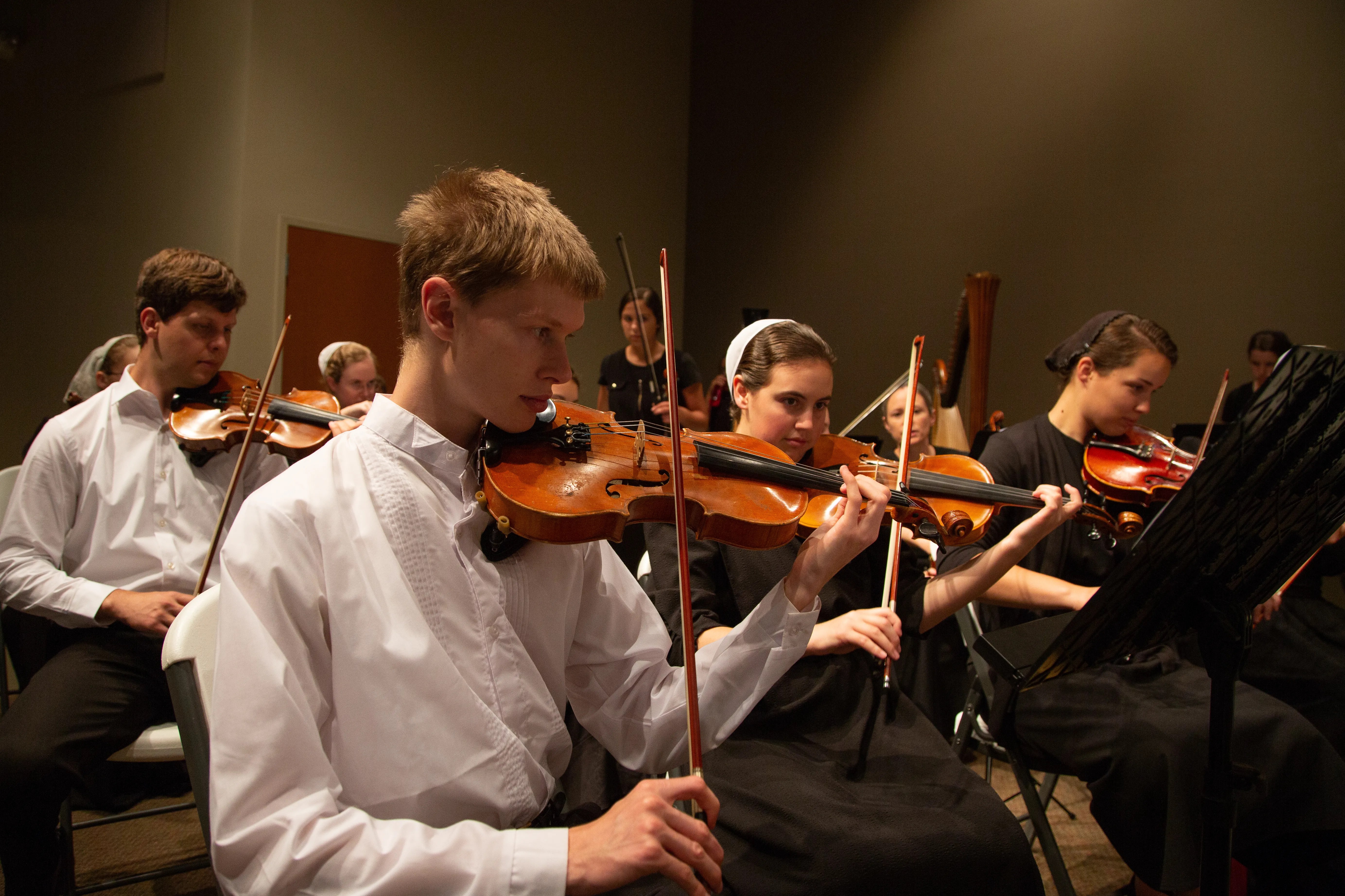 First, the First Violins | Anabaptist Orchestra Camp