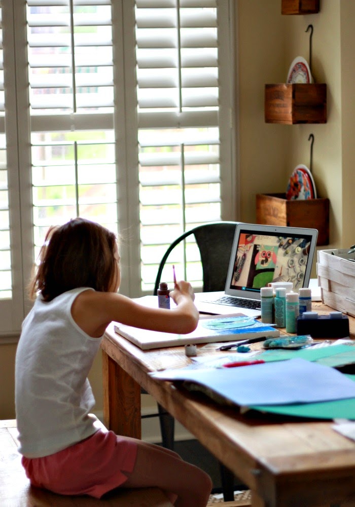 online art class for kids