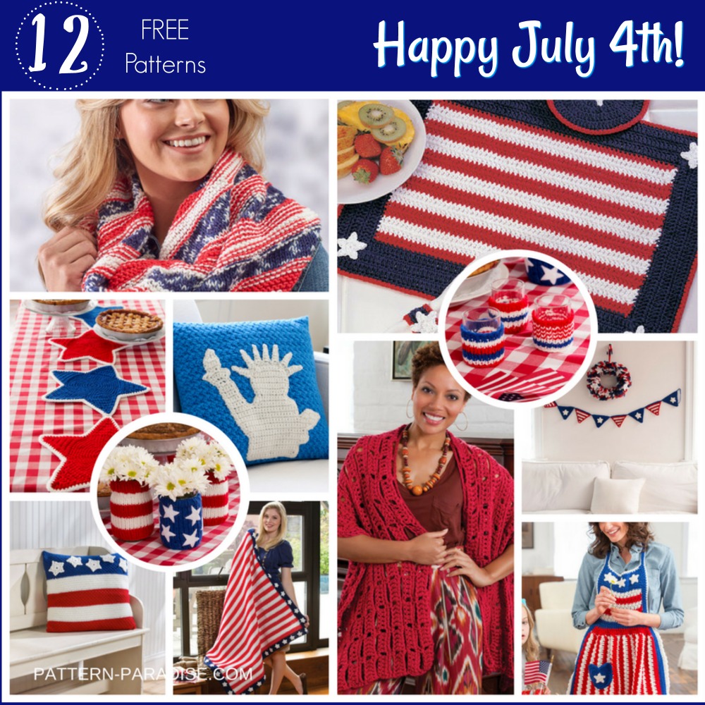 Crochet Finds - Happy July 4th! - Pattern Paradise