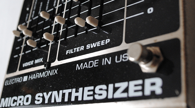 History and Versions of the EHX Micro Synthesizer - Paul Reno